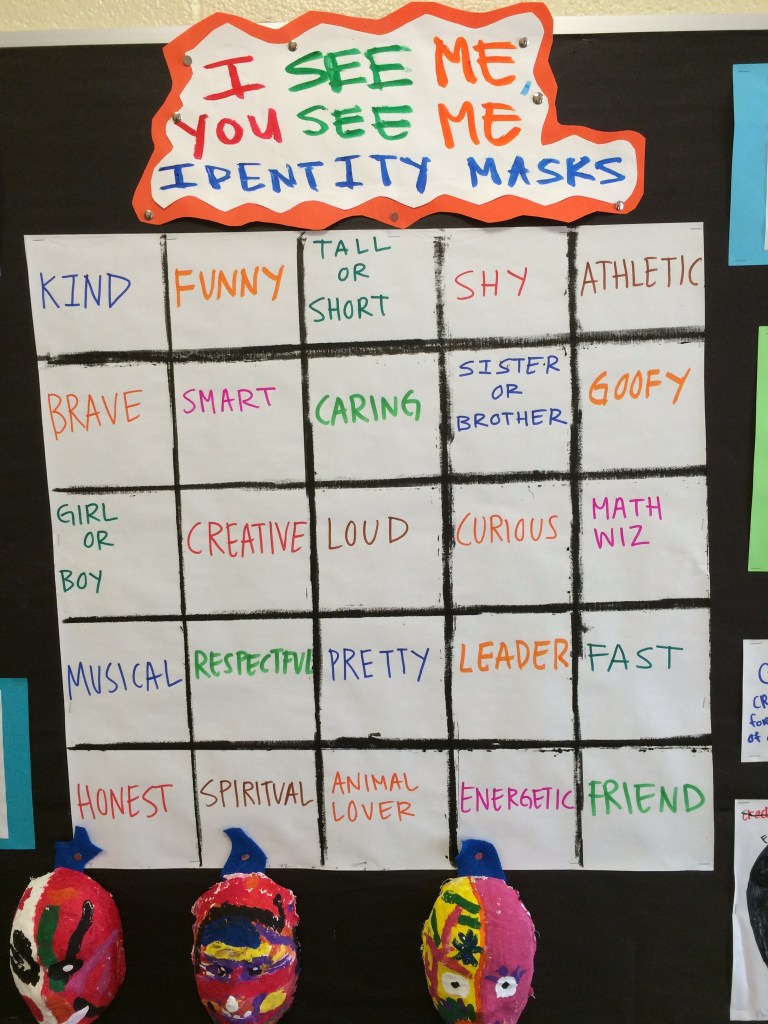 “I See Me, You See Me” 2nd Grade Identity Masks – studiomaury